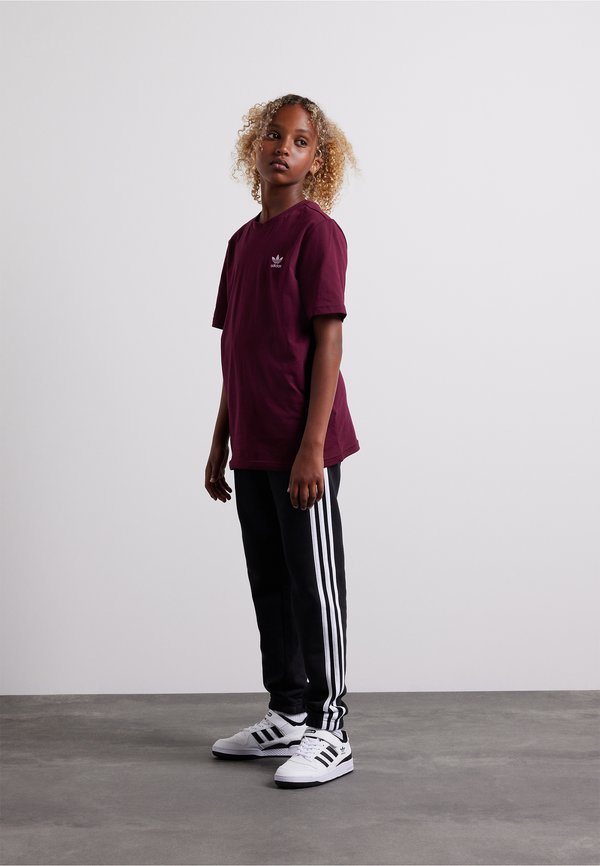 adidas Originals 3-STRIPES - T-Shirt print - dark blue/dunkelblau ...