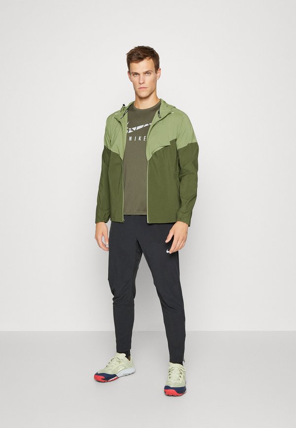 Nike Performance ELITE PANT - Tracksuit bottoms - smoke grey/reflective ...