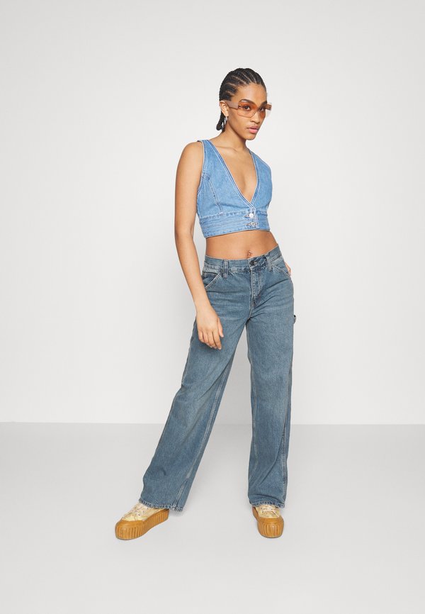 Levi's® SHELLSEA OVERALL - Top - hey friend/light-blue denim - Zalando ...