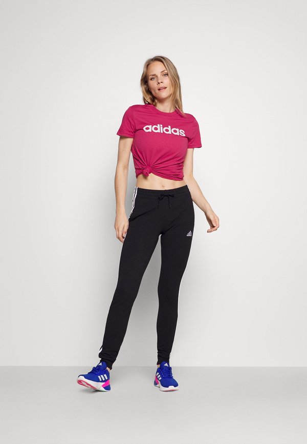 adidas Performance Jogginghose - black/white/schwarz - Zalando.de