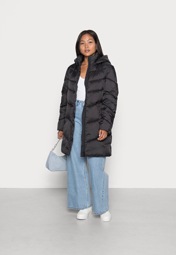 Bomboogie GENEVA JACKET - Płaszcz puchowy - black/czarny - Zalando.pl