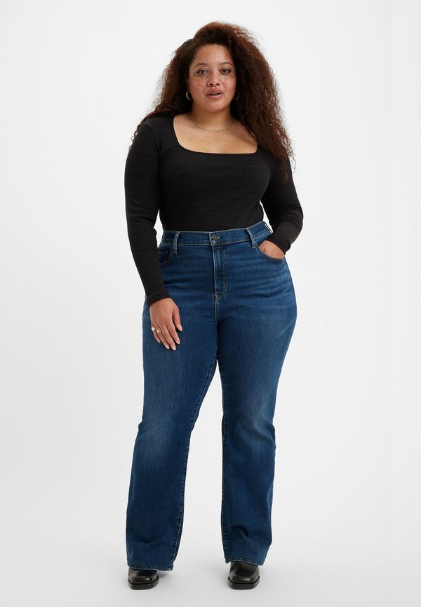 Levi's® Plus 721™ HIGH RISE SKINNY - Jeans Skinny Fit - blue wave rinse ...