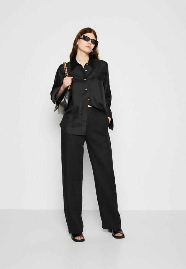 ARKET Hemdbluse - black/schwarz - Zalando.at