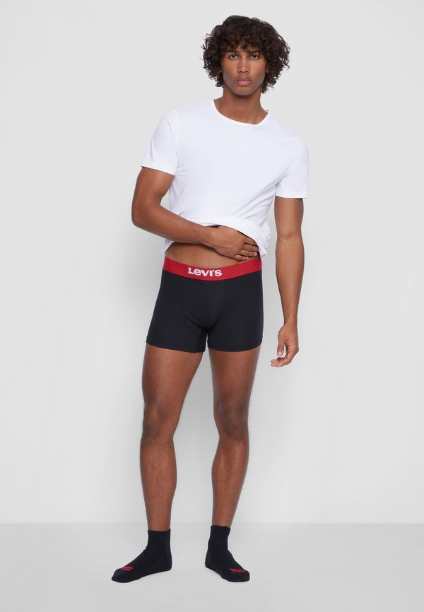 Levi's® MEN SOLID BASIC BRIEF 2 PACK - Shorty - navy/bleu marine - ZALANDO.FR