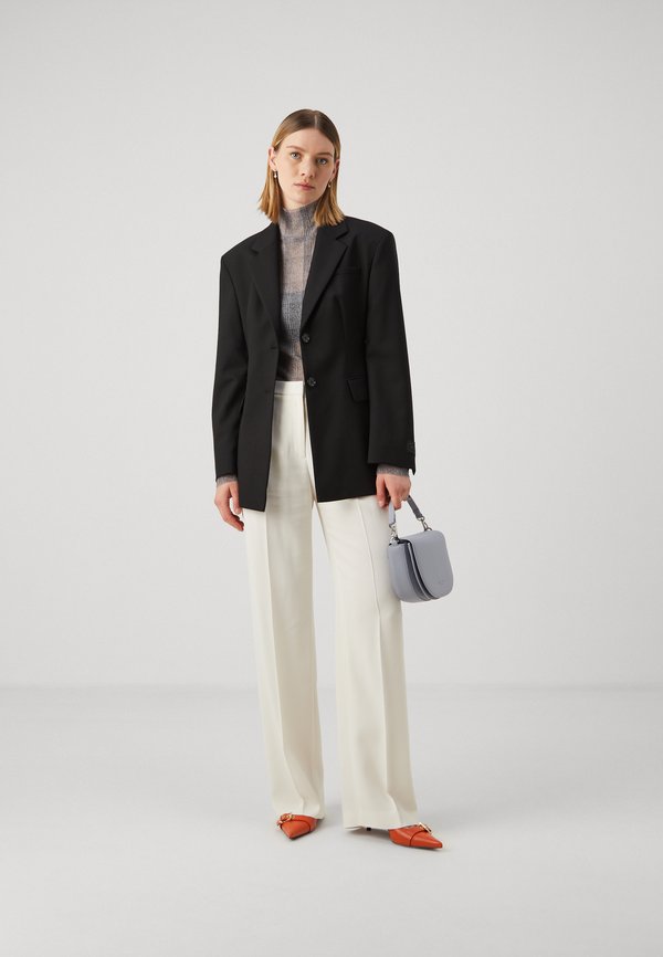 IVY OAK BRIDAL PIPPA - Pantalon classique - snow white/blanc - ZALANDO.FR