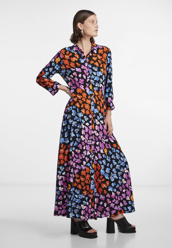 YAS YASSAVANNA - Robe longue - multi-coloured/multicolore - ZALANDO.FR