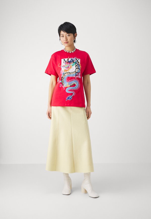 BOSS VANIKI - A-lijn rok - open beige/beige - Zalando.nl