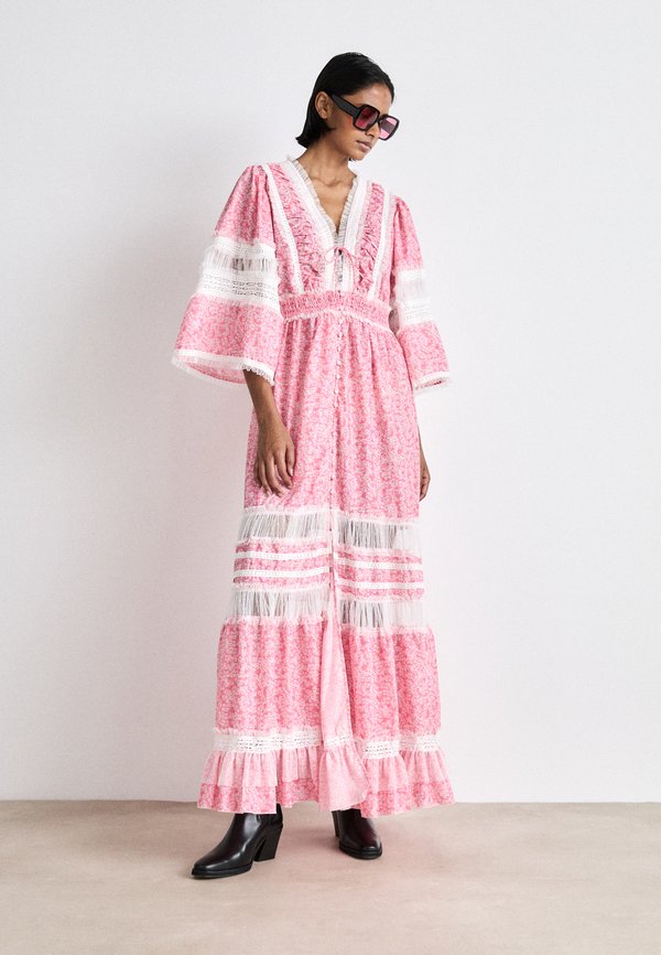 Cras MABLE DRESS - Maxikjole - seer pink/rosa - Zalando.no