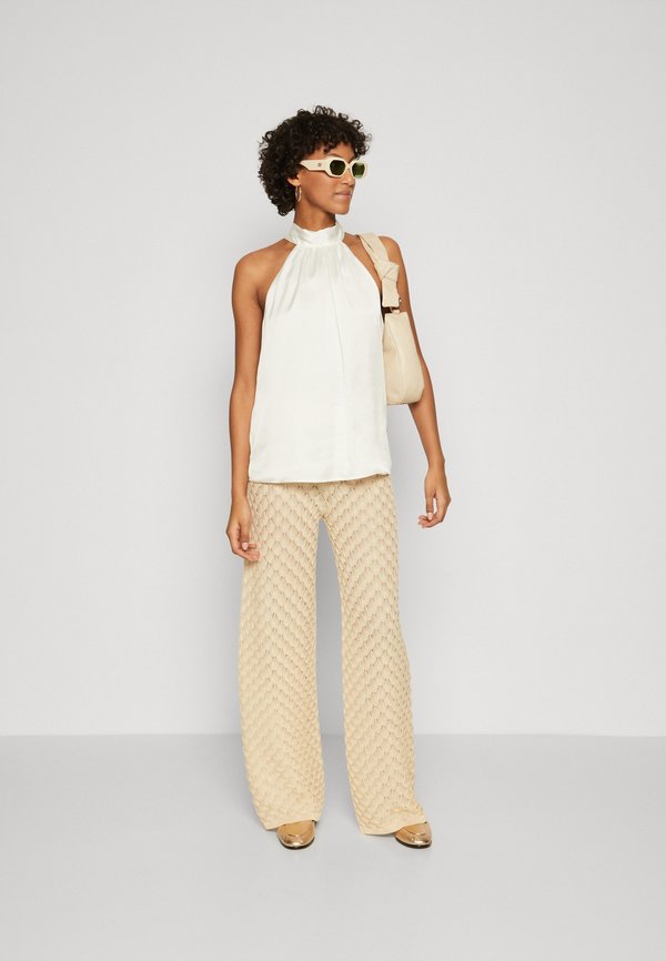 BOSS BINADI - T-shirt med print - open white/vit - Zalando.se