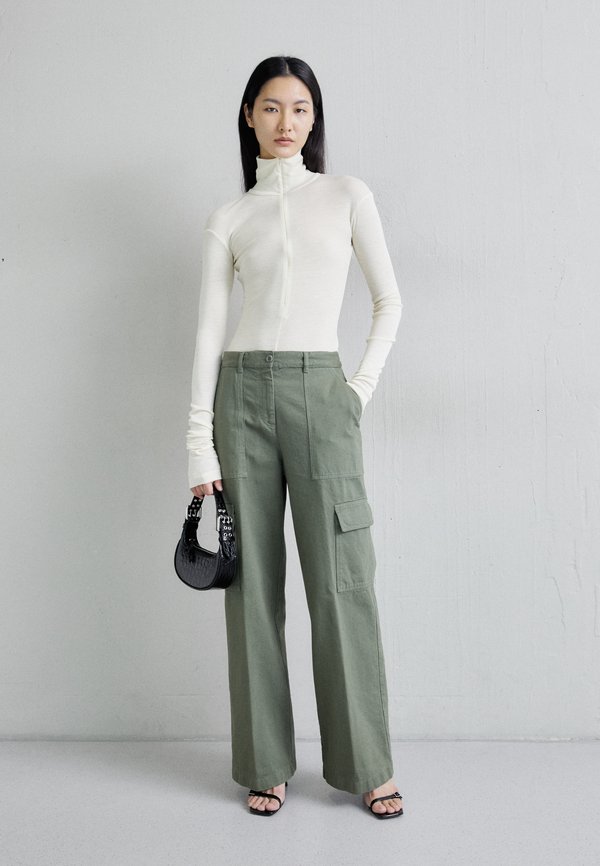 BITE Studios ZIP TURTLE - Langarmshirt - cream/offwhite - Zalando.at