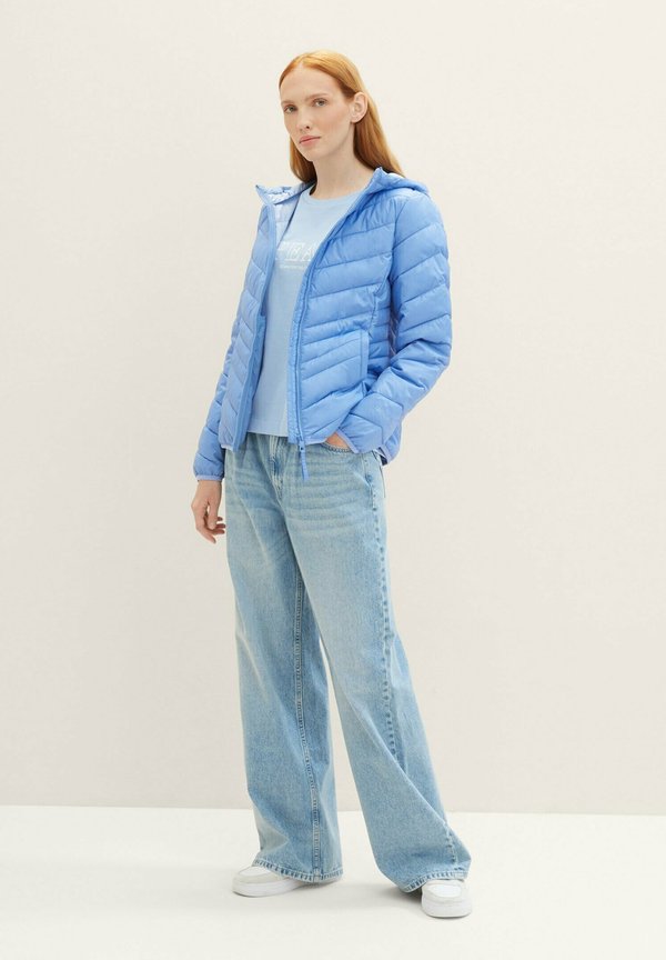 TOM TAILOR DENIM LIGHT WEIGHT PUFFER JACKET - Giacca invernale - indigo ...