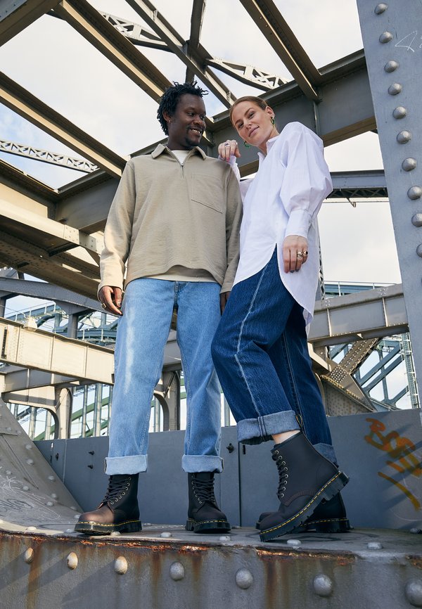 Dr.Denim DASH - Jeans straight leg - light blue ridge stone/ljusblå ...