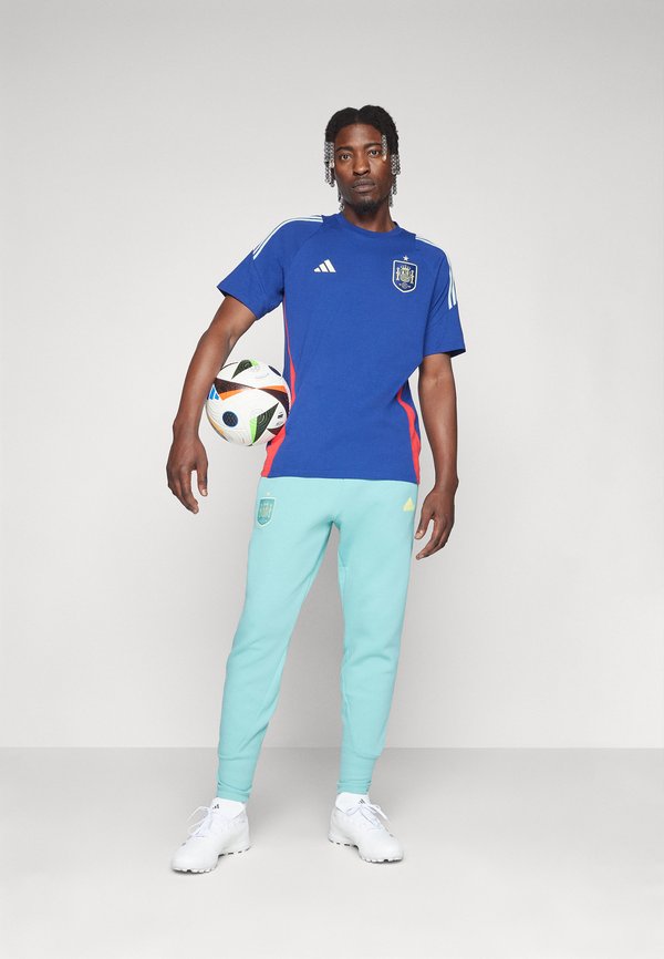 adidas Performance SPAIN FEF TRAVEL PANT - Tracksuit bottoms - mint ton ...