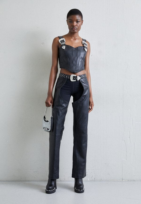 MOSCHINO JEANS Topper - black/svart - Zalando.no