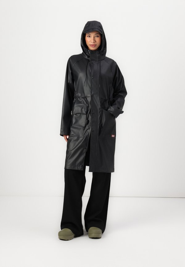 Noisy May NMSKY LONG A LINE RAINCOAT - Impermeable - black/negro - Zalando.es