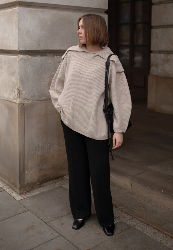 Mos Mosh V NECK - Strickpullover - forest green/dunkelgrün - Zalando.at