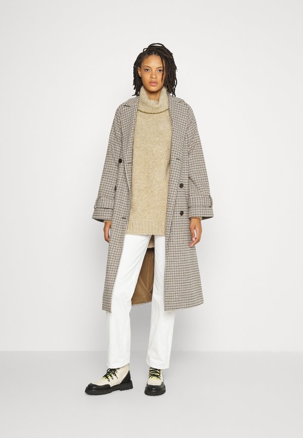 Object OBJKEILY COAT - Klassischer Mantel - brown/sand - Zalando.at