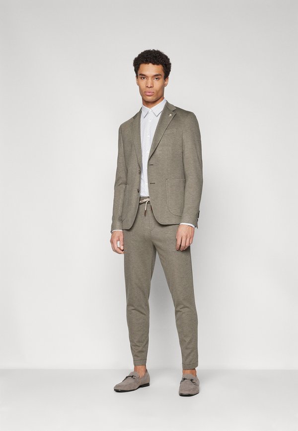 FRED MARTIN COLLECTION MARBELLA - Alpargatas - taupe suede/marrón topo ...