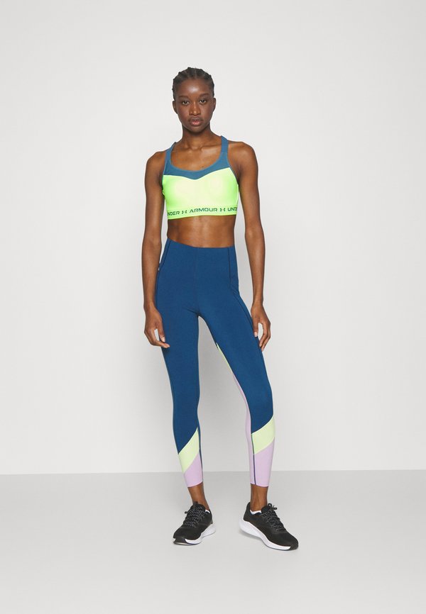 Under Armour INFINITY HIGH BRA ZIP - Sport-bh met high support - black ...