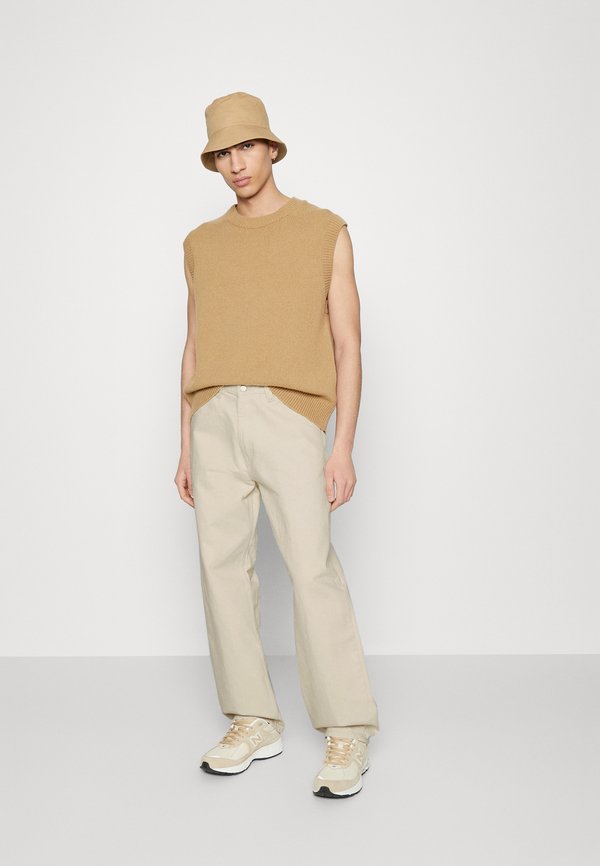 Zign Studio KNITTED VEST - Pullover - sand/beige - ZALANDO.FR