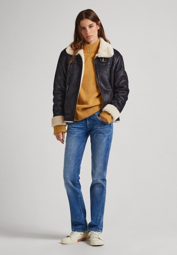 Pepe Jeans VIOLET - Relaxed fit -farkut - denim/sininen denim - Zalando.fi