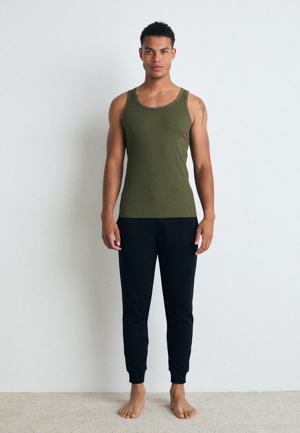 HUGO LINKED PANTS - Bas de pyjama - black/noir - ZALANDO.FR