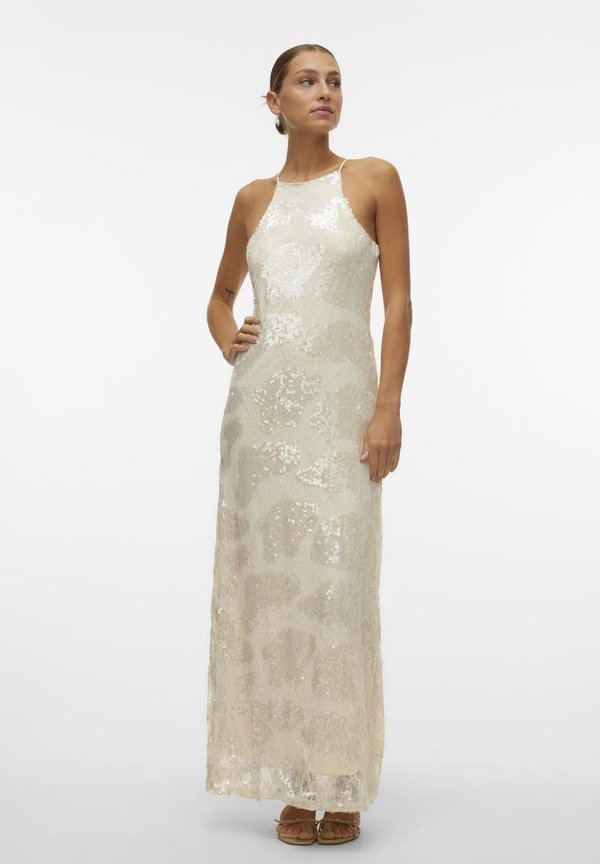 Mango JAVIER - Robe de soirée - vert - ZALANDO.FR