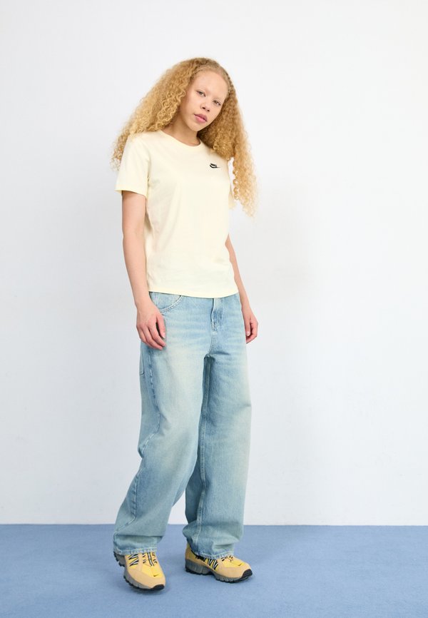 Karl Kani SIGNATURE TEE - T-Shirt basic - light yellow/gelb - Zalando.de