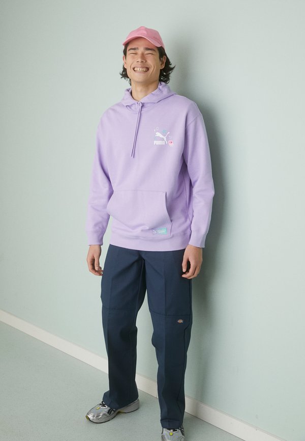 Puma SPONGEBOB GRAPHIC HOODIE - Sweatshirt - black/schwarz - Zalando.ch