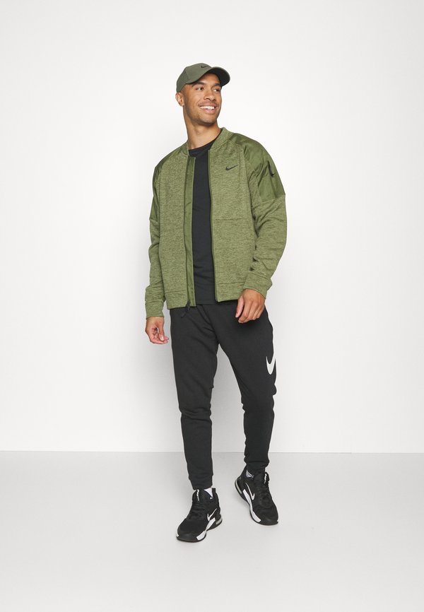 Nike Performance WARM CREW - Longsleeve - black/white/zwart - Zalando.nl