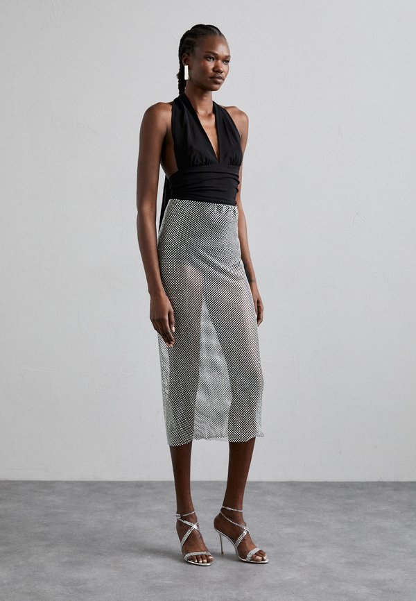 GEDEBE KIM - High Heel Sandalette - transparent/crystal/silberfarben ...