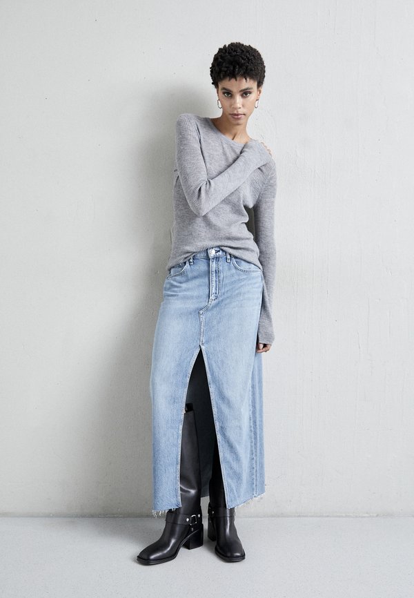 rag & bone AUDRINA CREW - Strickpullover - navy/dunkelblau - Zalando.de