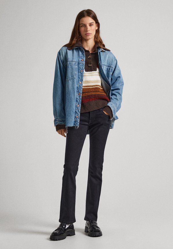 Pepe Jeans VIOLET - Relaxed fit -farkut - denim/sininen denim - Zalando.fi