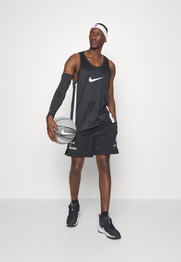 Nike Performance FURY HEADBAND 2.0 NBA - Sweatband - black/white/black ...