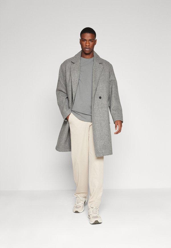 Jack & Jones JORSLOPE COAT - Klassischer Mantel - grey/dunkelgrau-meliert - Zalando.at