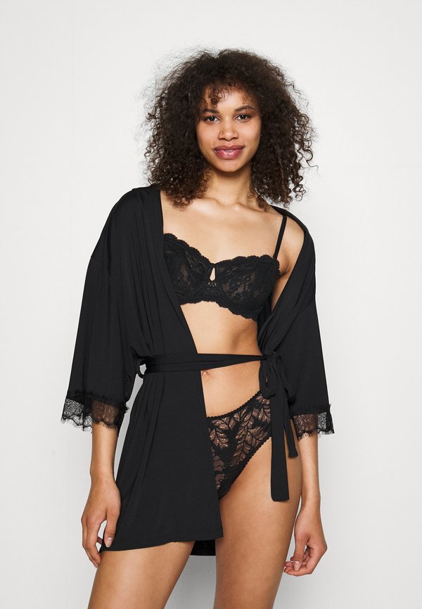 Lindex BRIEF BRAZILIAN HIGH 3 PACK - Slip - black/schwarz - Zalando.ch