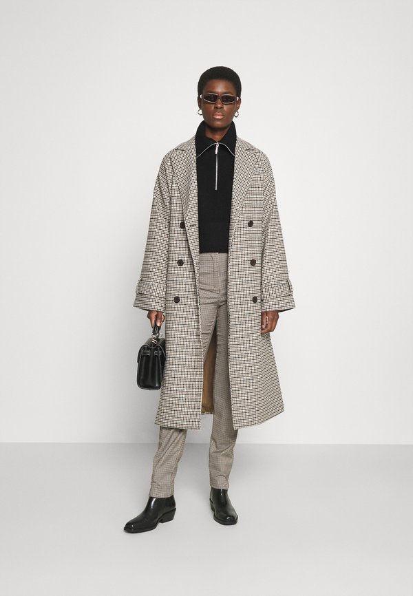 Object OBJKEILY COAT - Mantel - brown/bruin - Zalando.nl