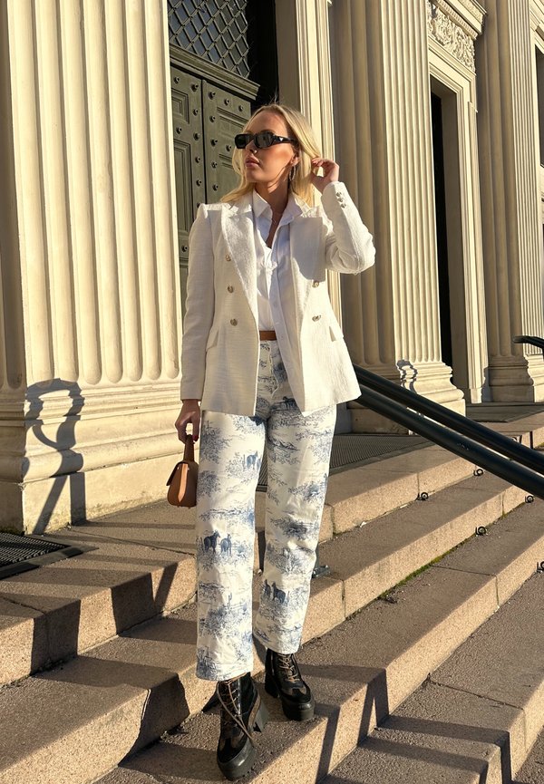 Polo Ralph Lauren Sako - clubhouse cream/sivobiela - Zalando.sk