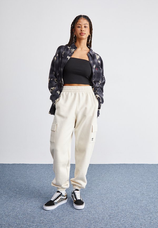 BDG Urban Outfitters SADIE - Hemdbluse - dark oil/schwarz - Zalando.ch