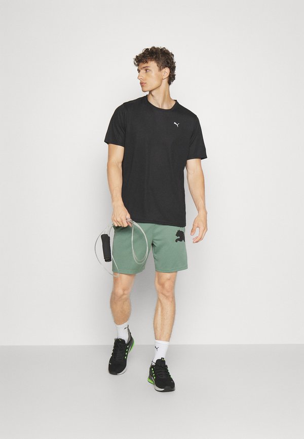 Puma PERFORMANCE TEE - Sports T-shirt - black - Zalando.co.uk