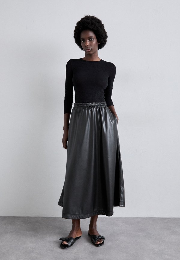 adidas Originals ADIBREAK - A-lijn rok - black/zwart - Zalando.be