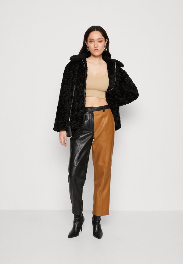 Monki Talvitakki - black dark/musta - Zalando.fi