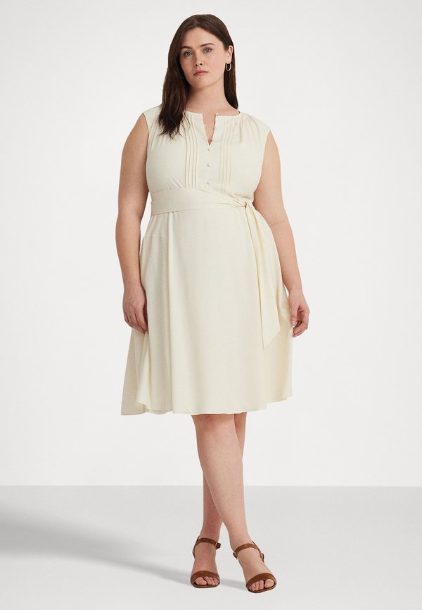 Lauren Ralph Lauren Woman CHARLEY SLEEVELESS DAY DRESS - Vestido de cóctel - lighthouse navy ...