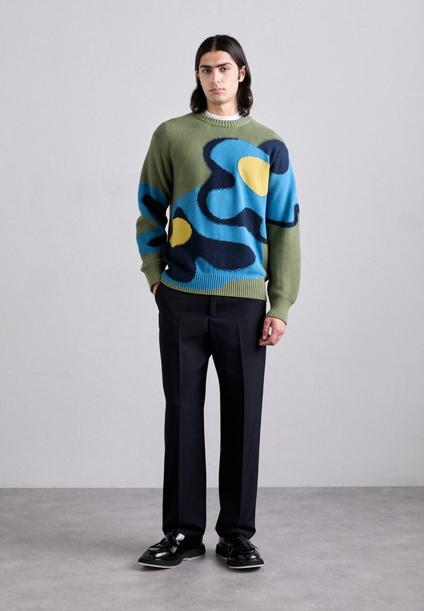 Polo Ralph Lauren POLO X ELEMENT WOOL SWEATER - Pullover - blue/bleu ...