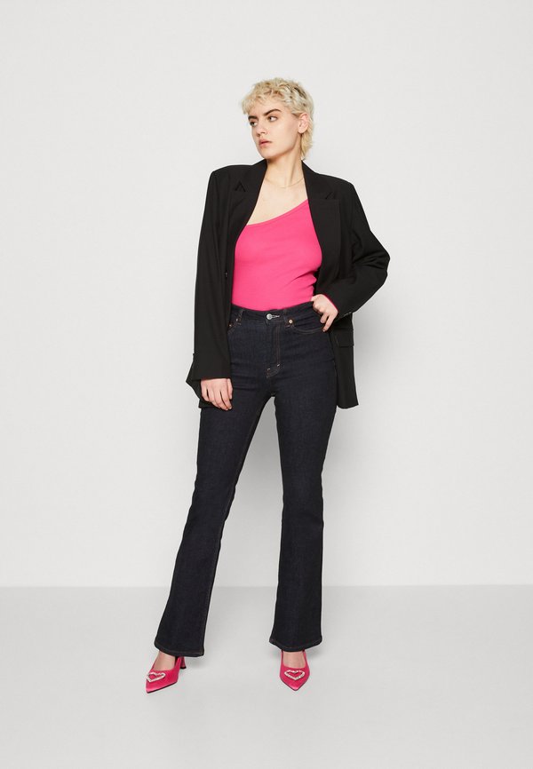 Weekday GLOW CURVE - Flared Jeans - rinse blue/blue - Zalando.ie