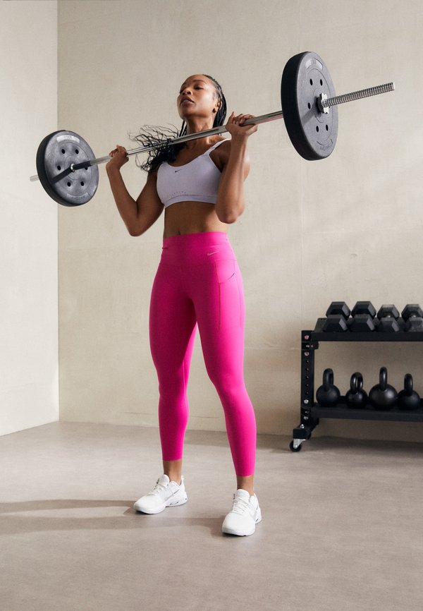 Nike Performance WRAP BRA - Brassières de sport à maintien normal - indigo haze/oxygen purple ...