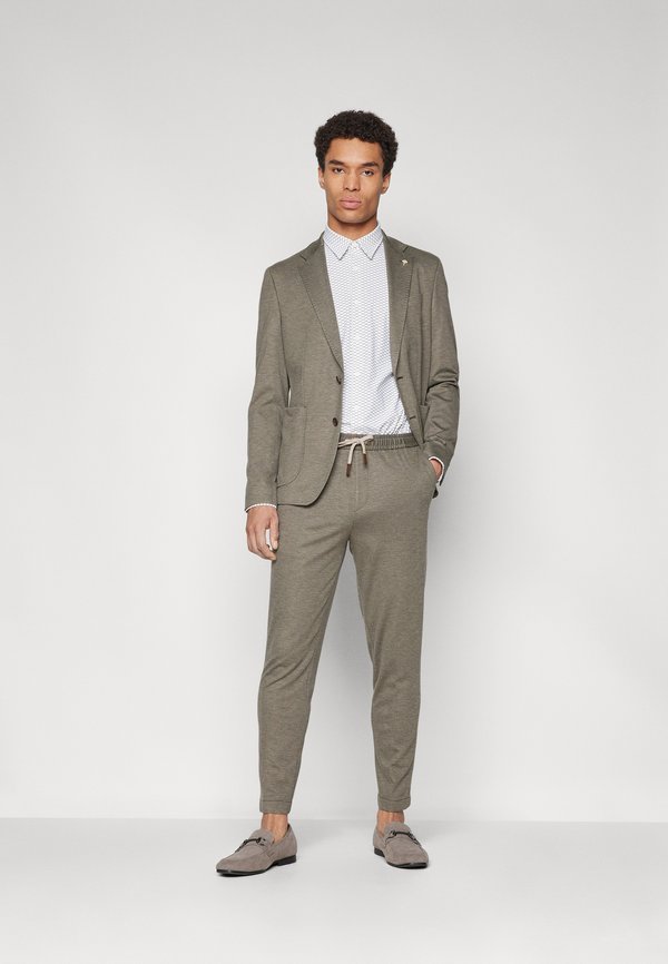 FRED MARTIN COLLECTION MARBELLA - Alpargatas - taupe suede/marrón topo ...