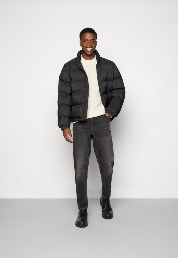 Weekday COLE PUFFER JACKET - Winterjas - black/zwart - Zalando.nl
