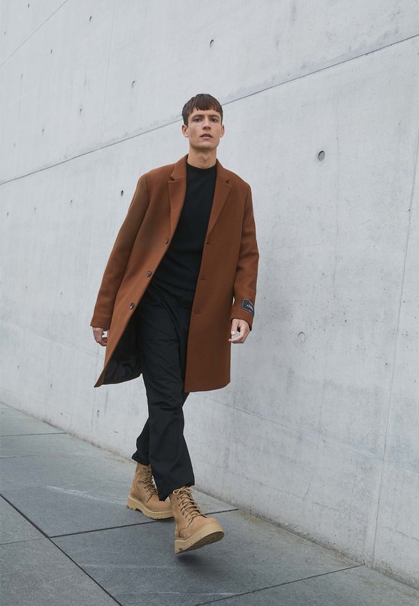 Buratti SLIM FIT - Cappotto classico - snuff colored/marrone chiaro - Zalando.it