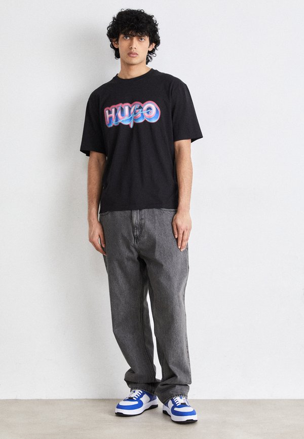 HUGO NATE - RELAXED & LOOSE FIT - Jeans Relaxed Fit - silber vier/grey ...